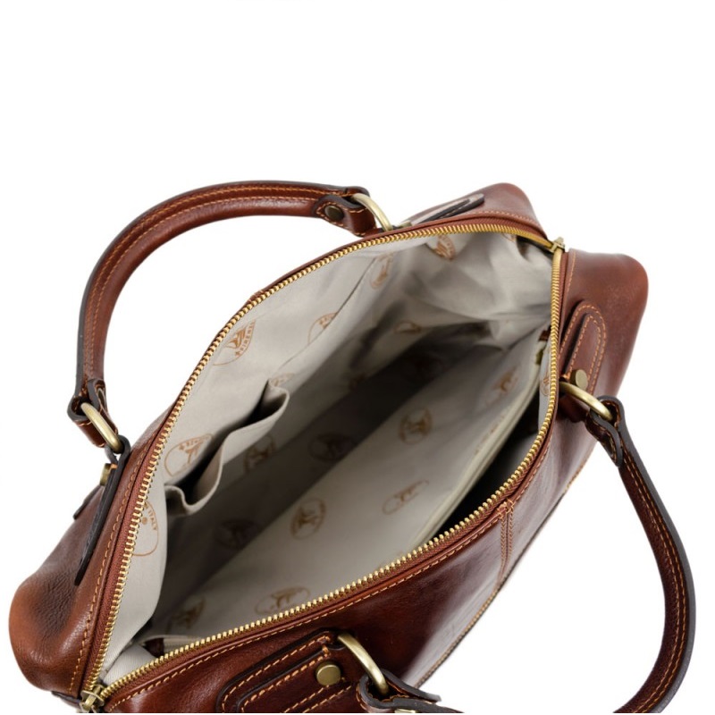 Leather Duffle Bag – East of Eden - Domini Leather