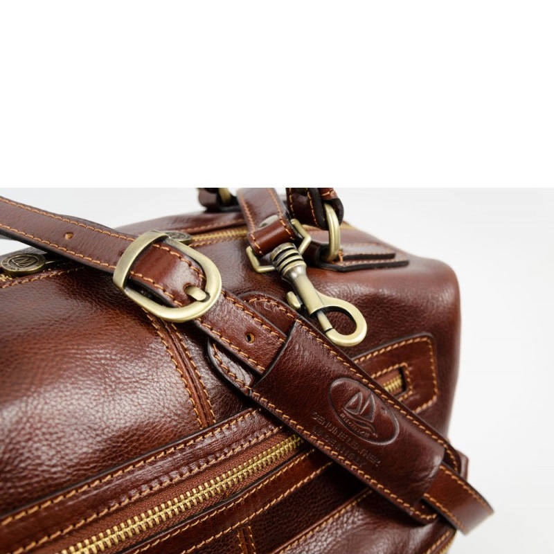 Leather Duffle Bag – East of Eden - Domini Leather