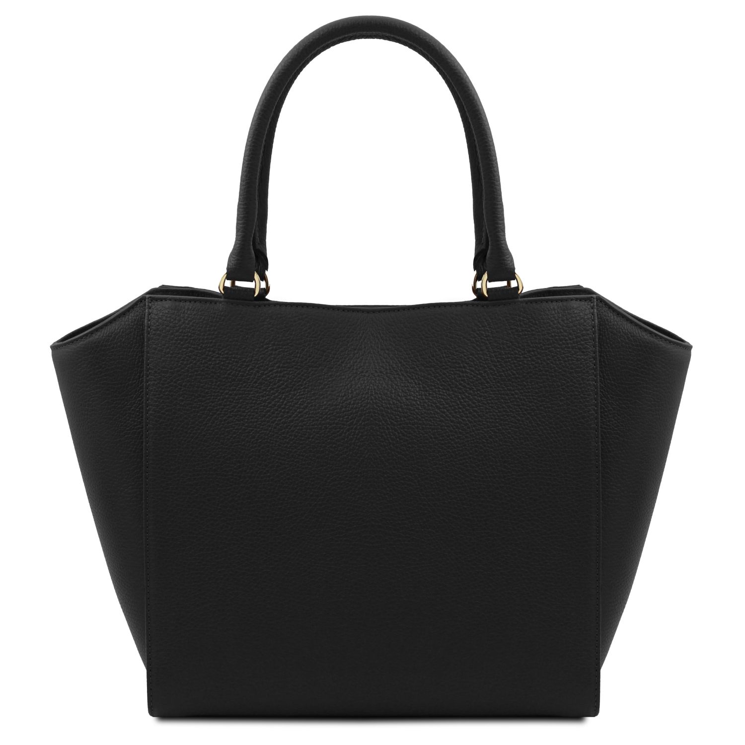Leather Shopping Tote Handbag - Clara - Domini Leather